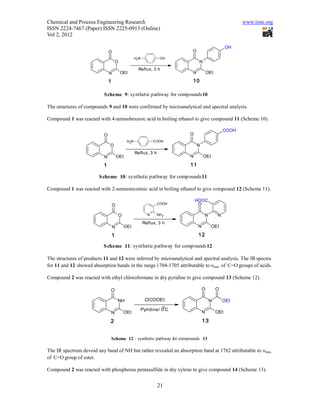 Use of 2 ethoxy(4 h)-3,1-benzoxazin-4-one as a precursor | PDF