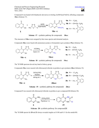 Use of 2 ethoxy(4 h)-3,1-benzoxazin-4-one as a precursor | PDF