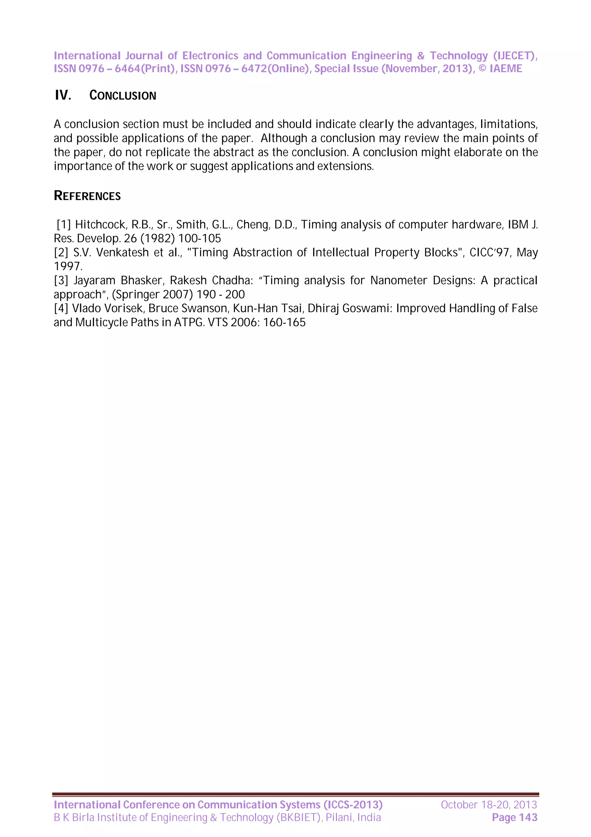 Use Of Abstraction For Generating Timing Models For Hierarchical Pdf 4126