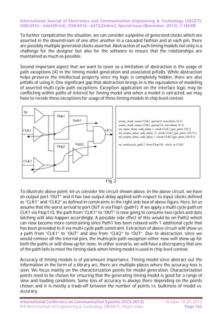 Use of abstraction for generating timing models for hierarchical | PDF | Graphics Software ...