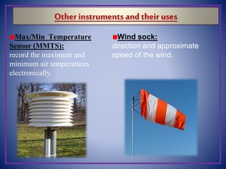 Use of agro meterological instruments in agriculture | PPTX