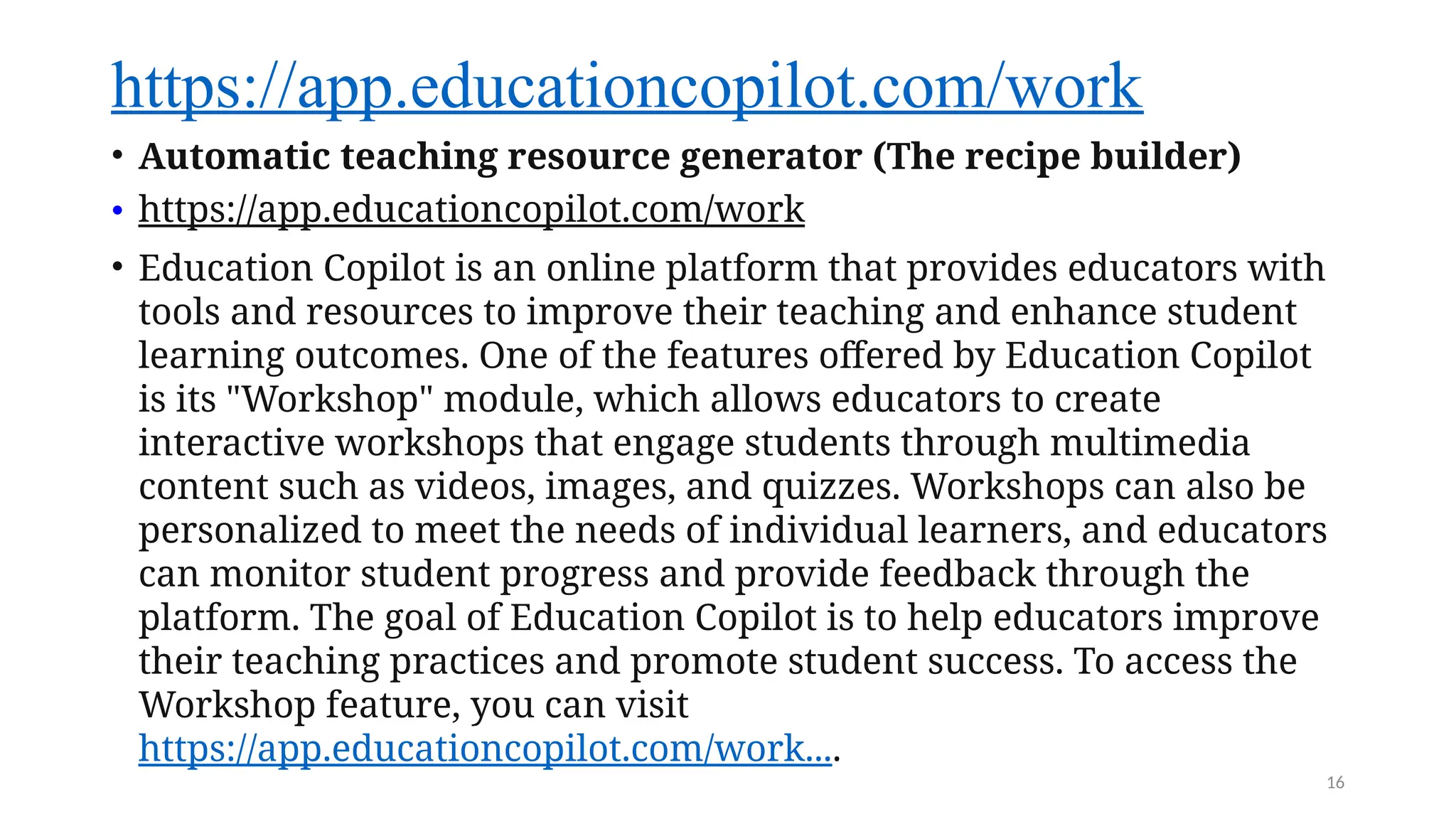 Use of AI in Classrooms For Effective Learning .pptx