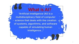 Use of AI in Classrooms For Effective Learning .pptx