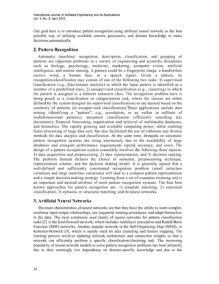 Use of artificial neural network in pattern recognition | PDF