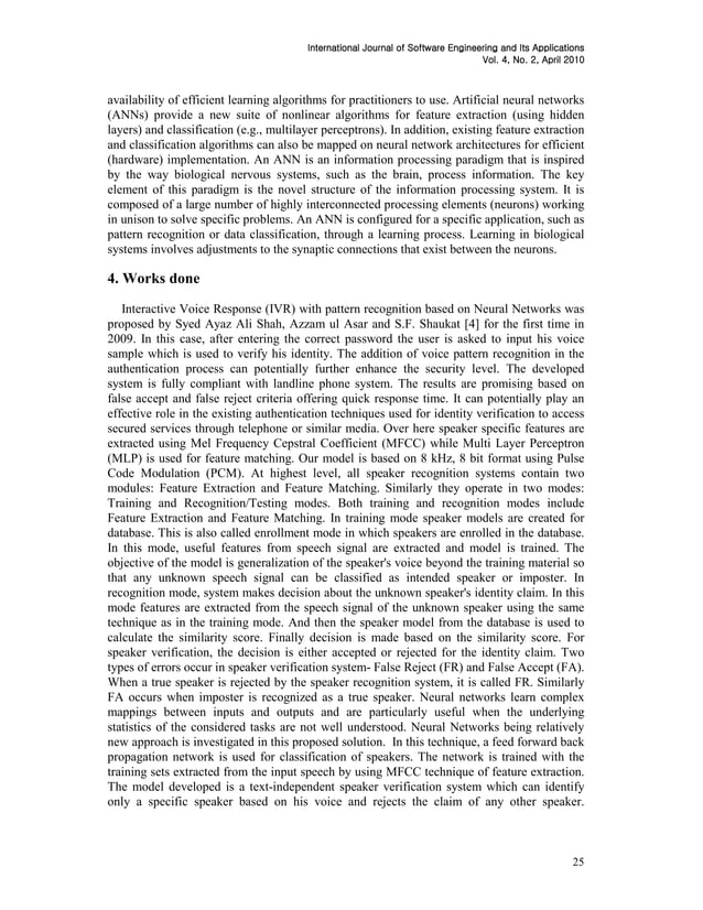 Use Of Artificial Neural Network In Pattern Recognition Pdf Artificial Intelligence