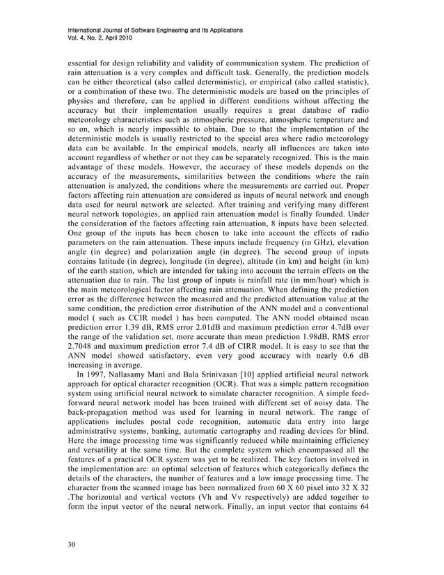 Use Of Artificial Neural Network In Pattern Recognition Pdf Artificial Intelligence