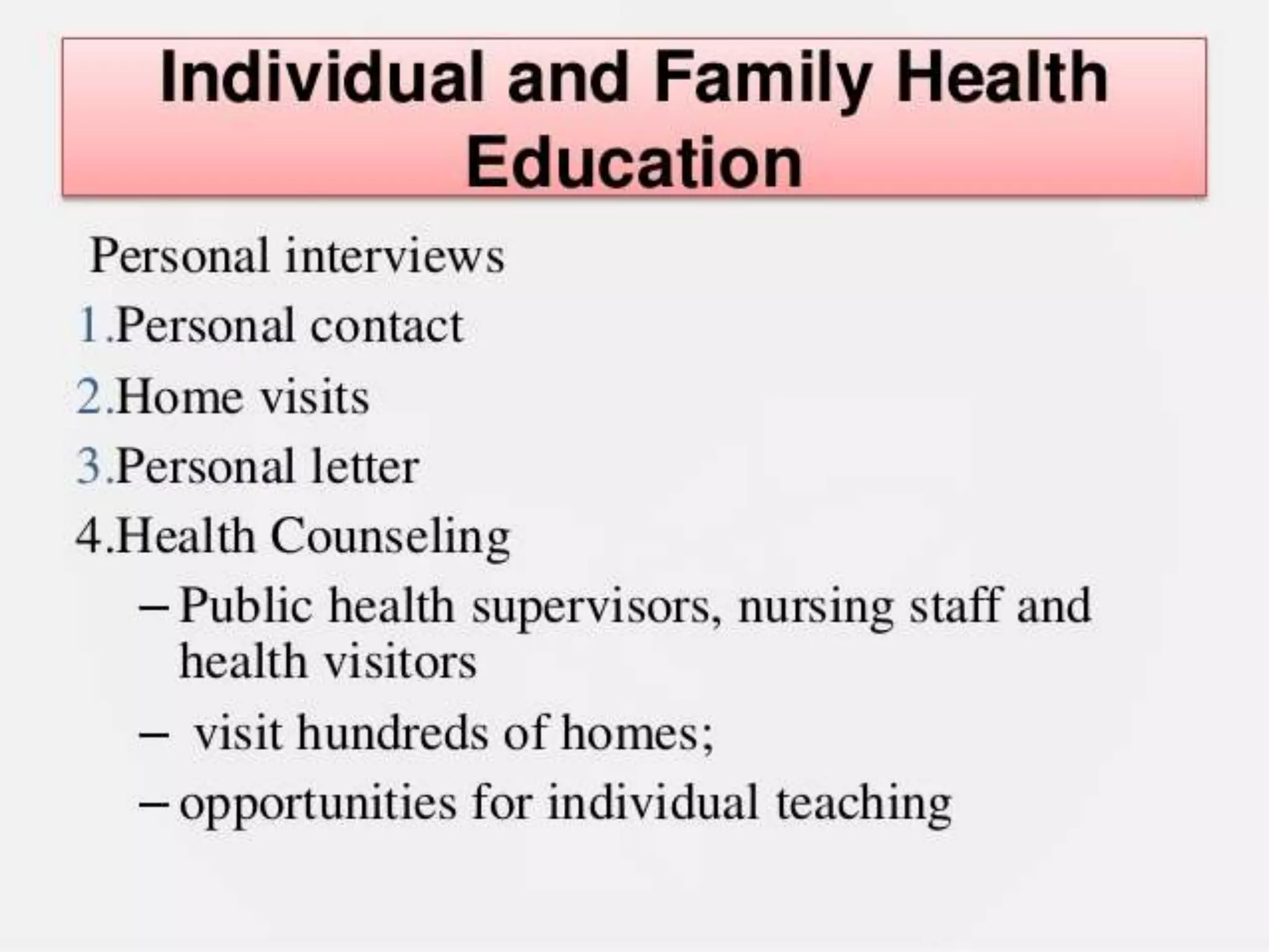 Use of audio visual aids in health education | PPTX