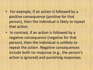 Use of behavior modification in school setting | PPTX