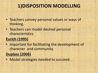 Use of behavior modification in school setting | PPTX
