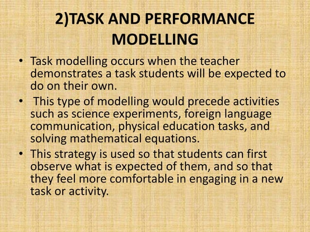 Use of behavior modification in school setting | PPTX | Education