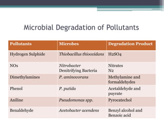 Use of biofilters for air pollution control | PPTX