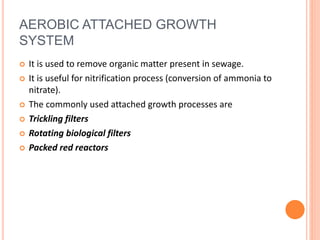 Use of biotechnology in the treatment of municipal wastes and ...