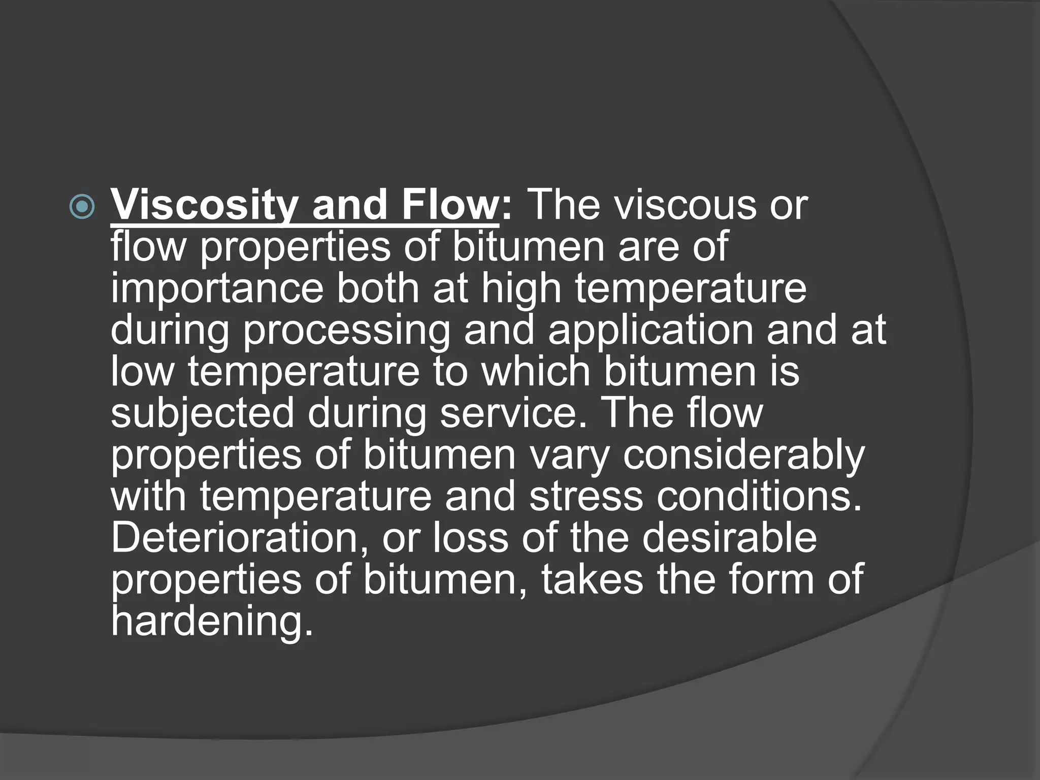 Use of bitumen in tank foundation and as a joint filling material | PPTX
