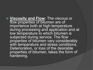 Use of bitumen in tank foundation and as a joint filling material | PPTX