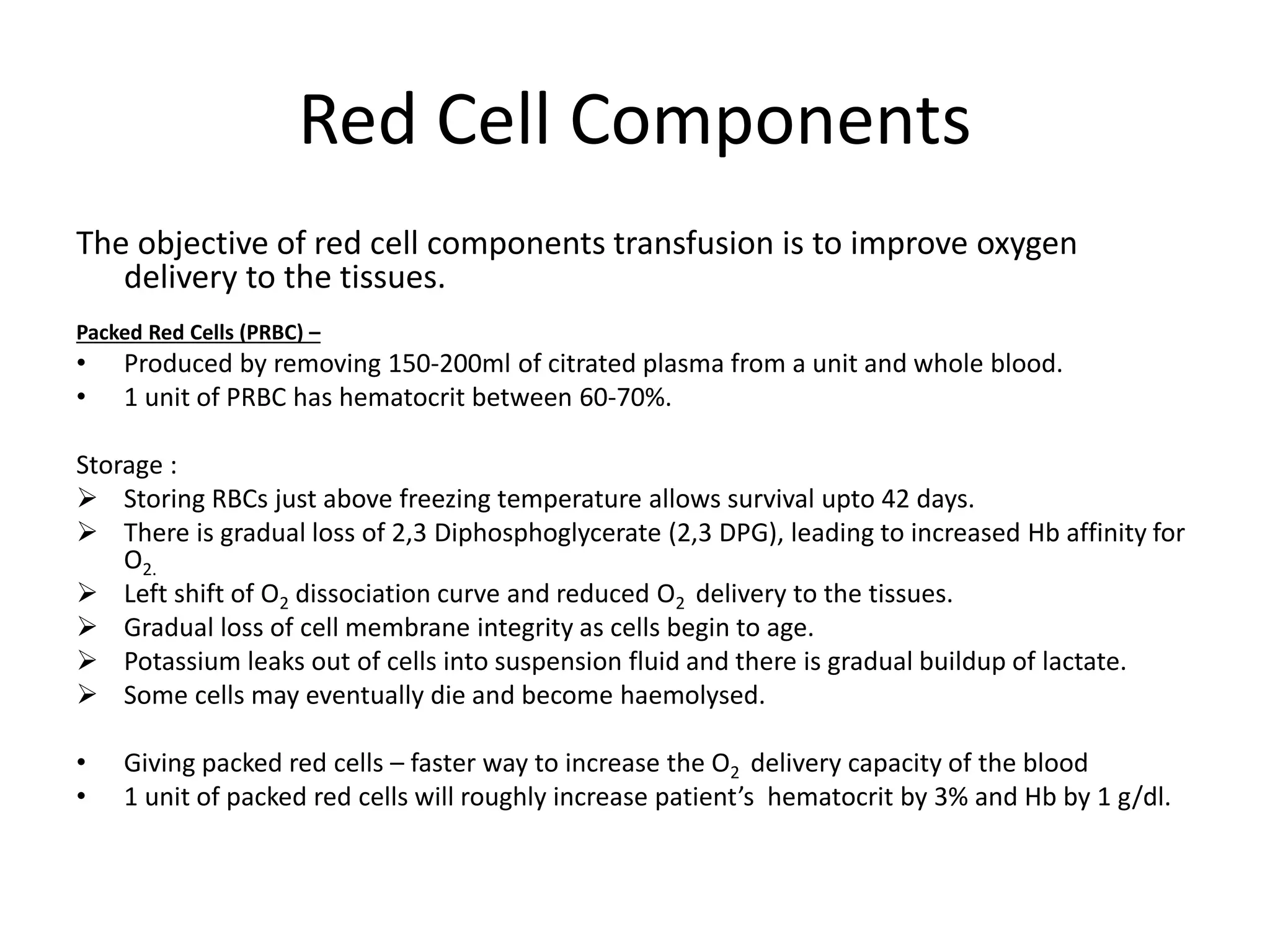Use of Blood Components in Clinical Practice - Part 1 | PPTX