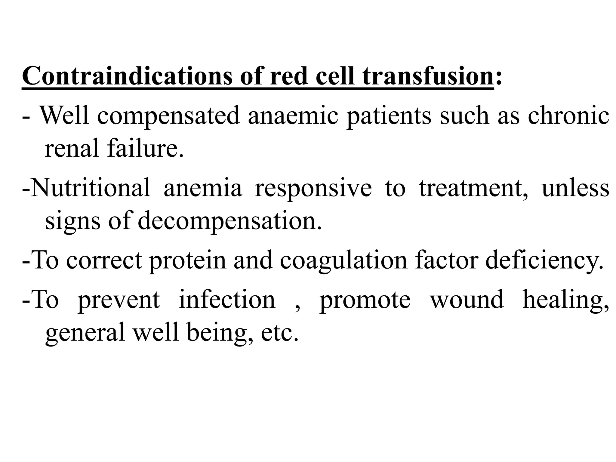 Use of Blood Components in Clinical Practice - Part 1 | PPTX