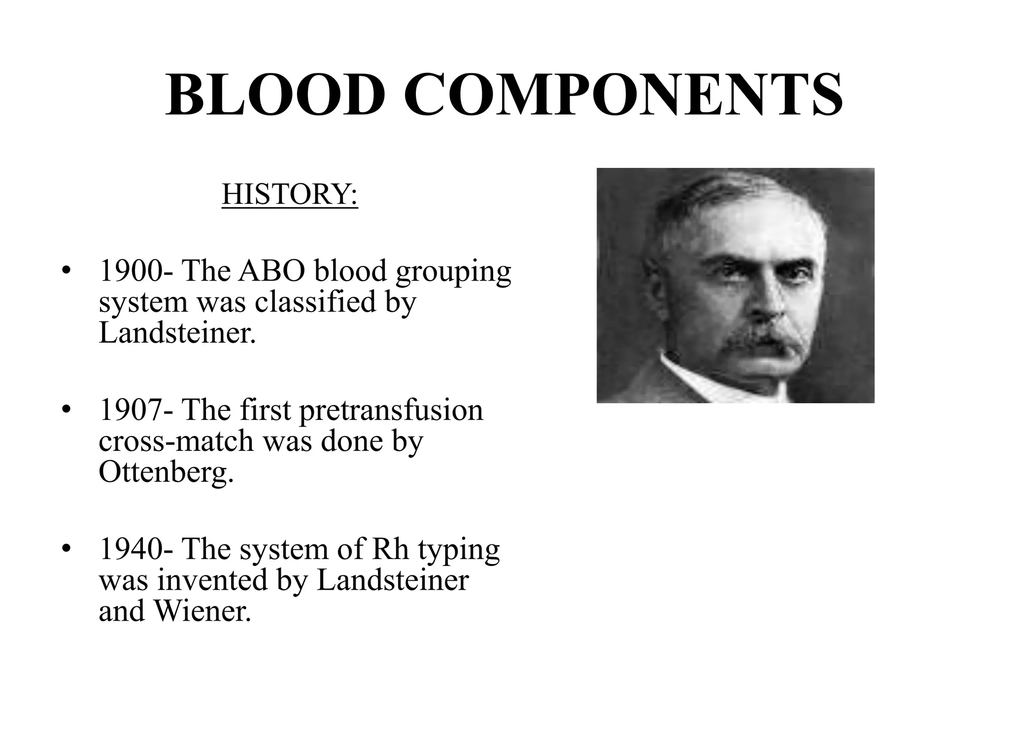Use of Blood Components in Clinical Practice - Part 1 | PPTX