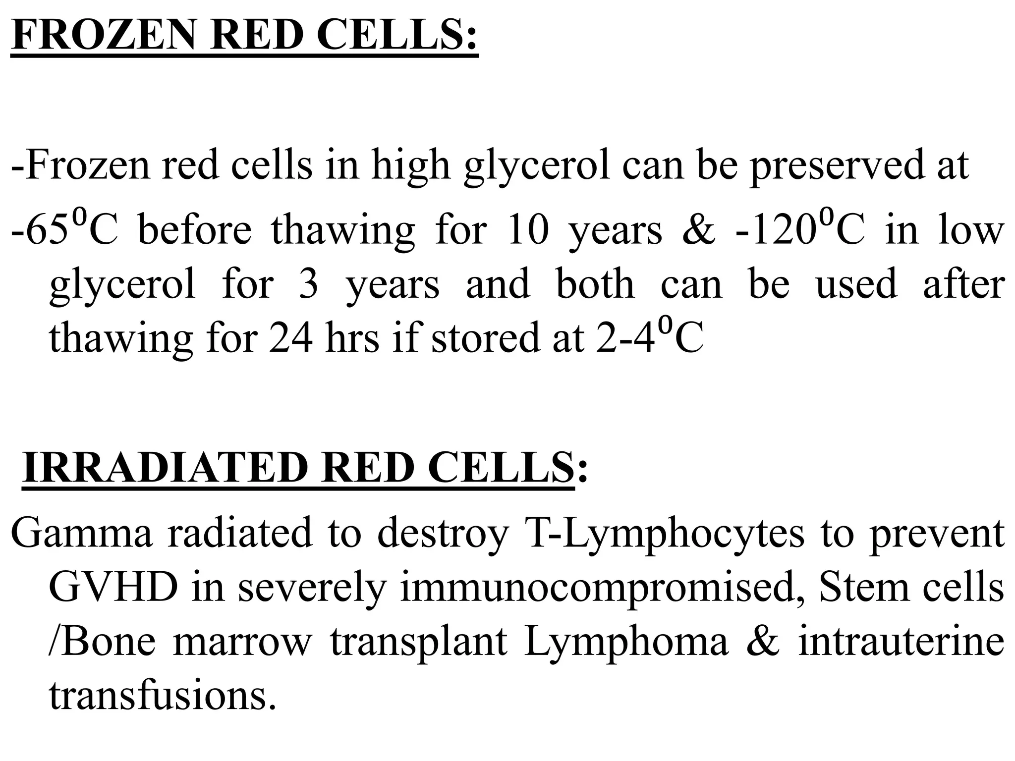 Use of Blood Components in Clinical Practice - Part 1 | PPTX