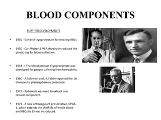 Use of Blood Components in Clinical Practice - Part 1 | PPTX
