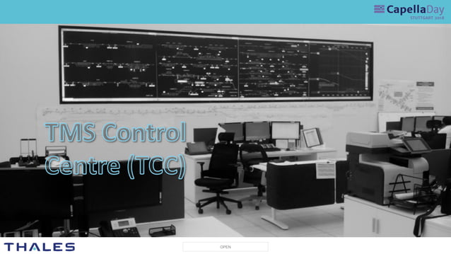 Thales feedback: Use of Capella in bid phase of railway signalling ...