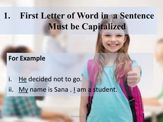 Use of Capital Letters | Rules to Write Capital Letters in English ...