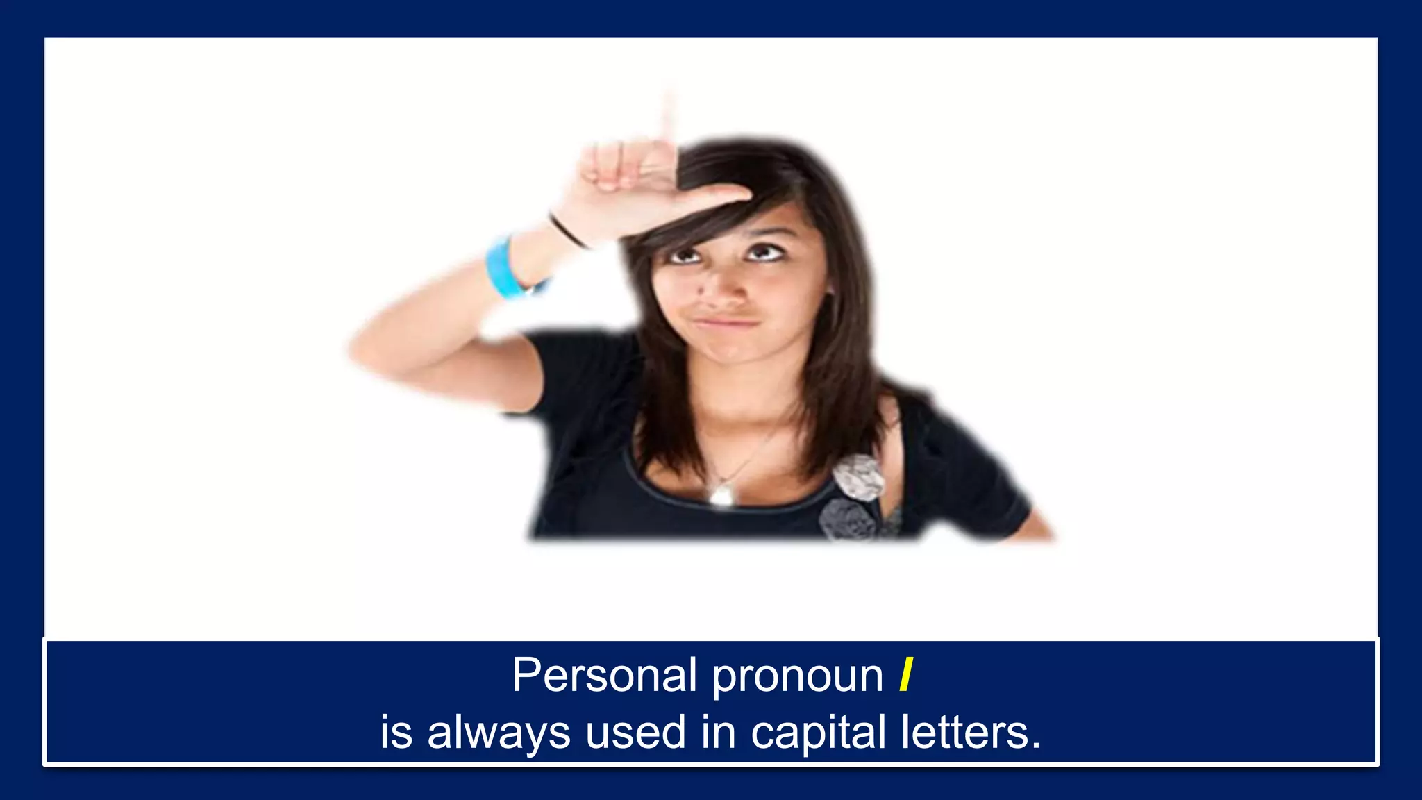 Use of capital letters | PPTX