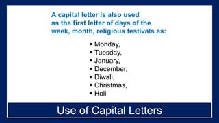 Use of capital letters | PPTX