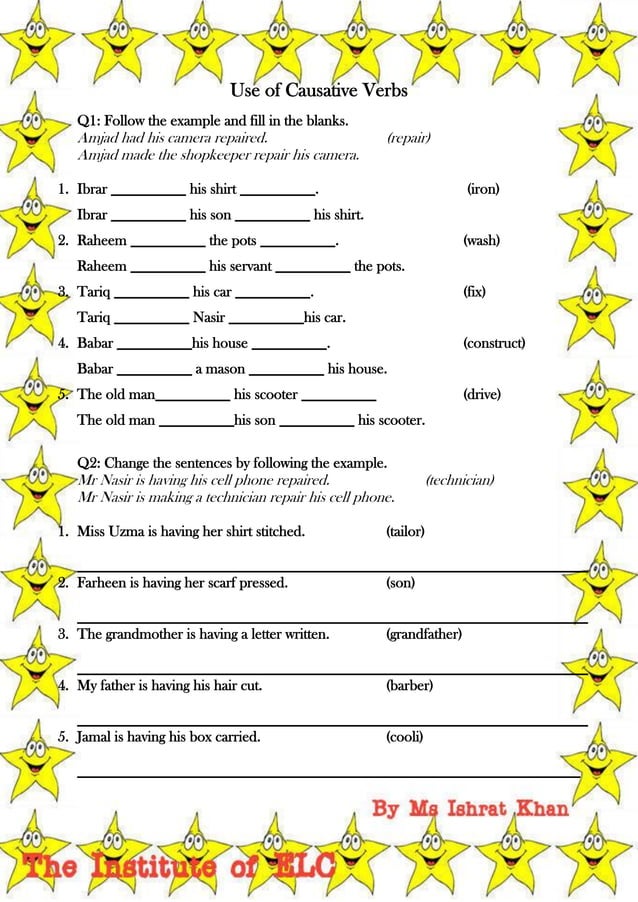 Use of causative verbs | PDF