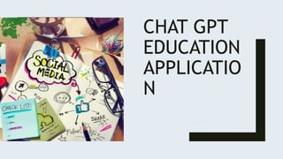 Use of chat GPT in education.pptx