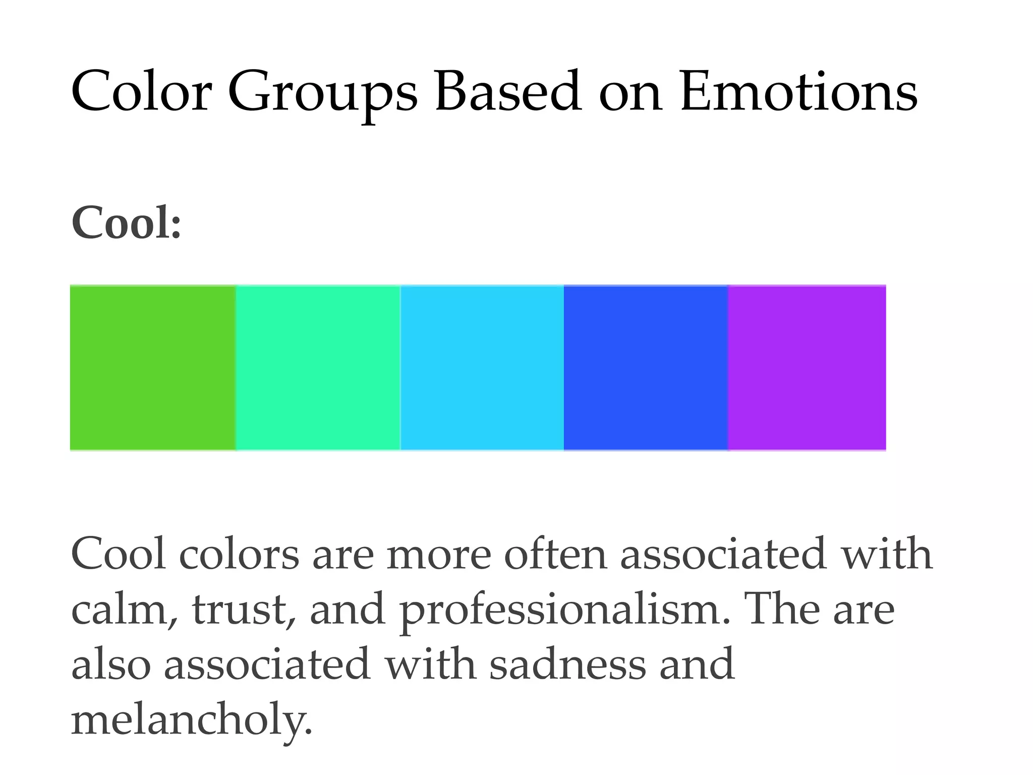 Use of colors in web and graphic design | PDF