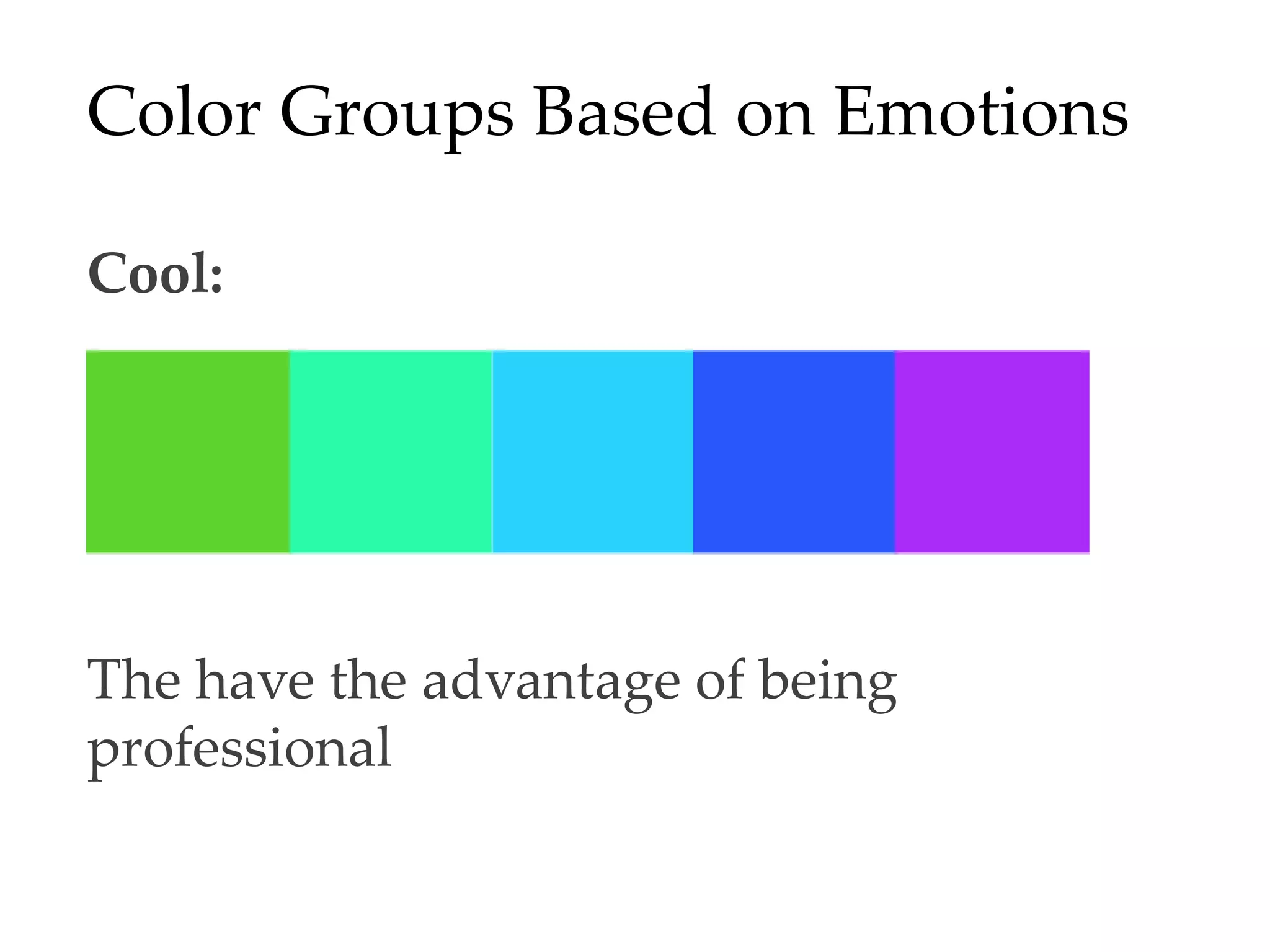 Use of colors in web and graphic design | PDF