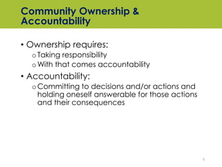 Use of Community Health Data for Shared Accountability | PDF