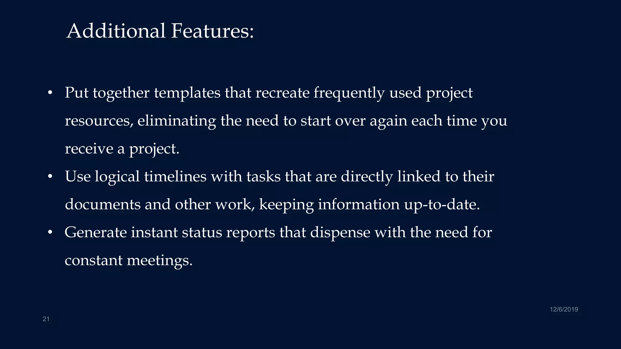 Use of computer in project management | PPTX