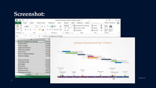 Use of computer in project management | PPTX