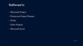 Use of computer in project management | PPTX