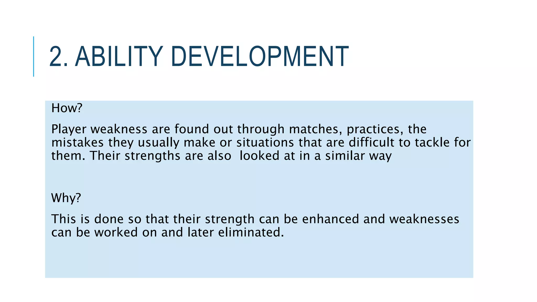 Use Of Data Analysis In Sports Ppt