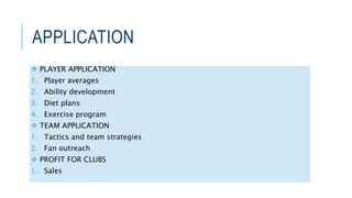 Use of data analysis in sports | PPT