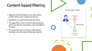 Use of data science in recommendation system | PDF