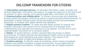 Use of DigCompEdu2.0 Framework | PPT