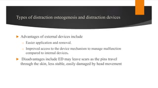 Use of distraction osteogenesis in orthognathic surgery | PPTX