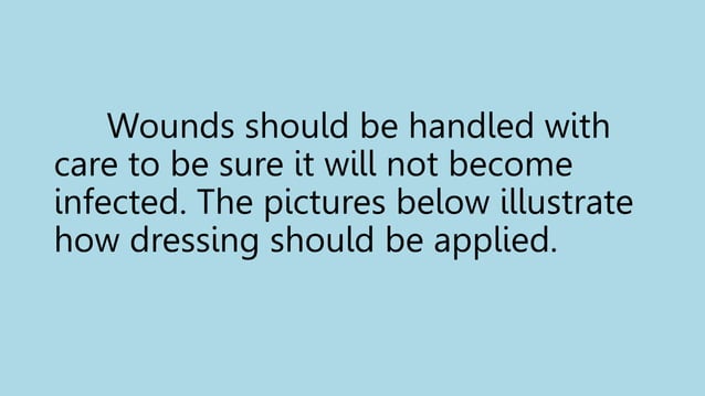 USE OF DRESSING AND BANDAGING.pptx.MSMSM | PPT