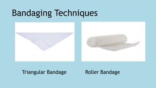 USE OF DRESSING AND BANDAGING.pptx.MSMSM | PPTX