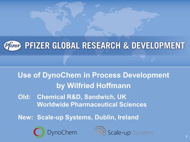 Use of DynoChem in Process Development. Wilfried Hoffmann. | PDF ...