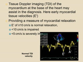 Use of echocardiography in icu | PPTX