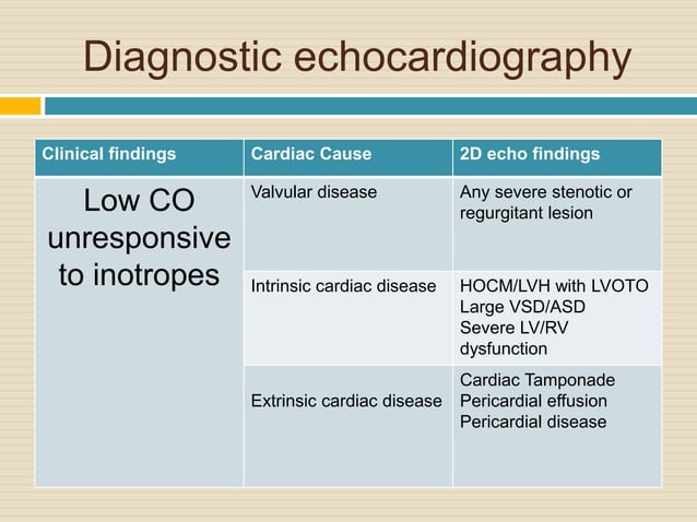 Use of echocardiography in icu | PPTX