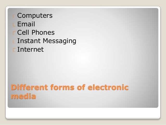 Use Of Electronic Media In The Work Place use-of-electronic-media-in-the-work-place