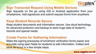 Use Of Electronic Signature In Higher Education Industry | PPT | Free ...
