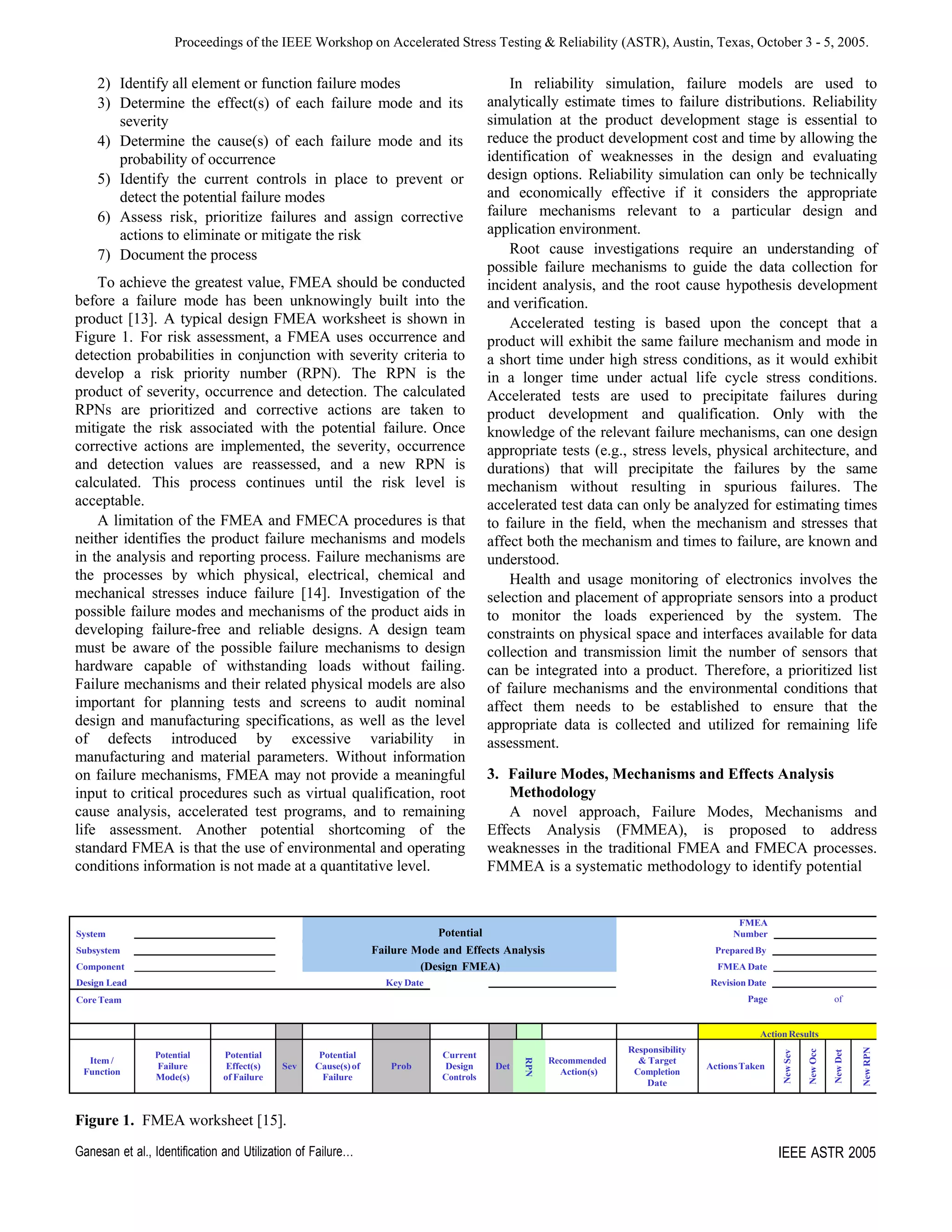 Use of Failure Mechanisms enhance FMEA and FMECA | PDF