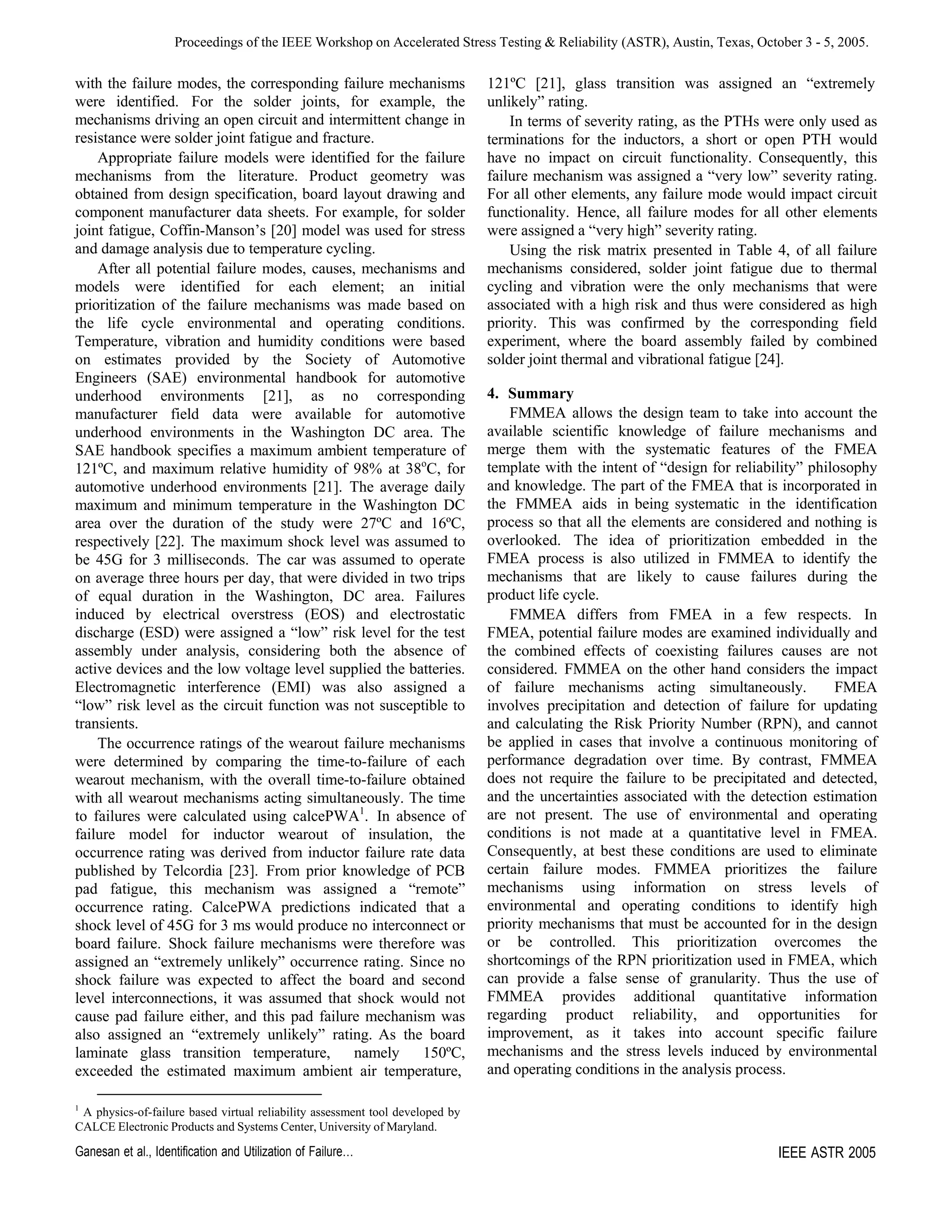 Use of Failure Mechanisms enhance FMEA and FMECA | PDF