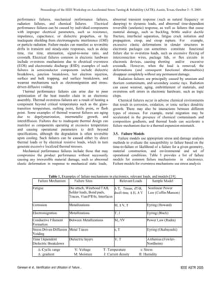 Use of Failure Mechanisms enhance FMEA and FMECA | PDF